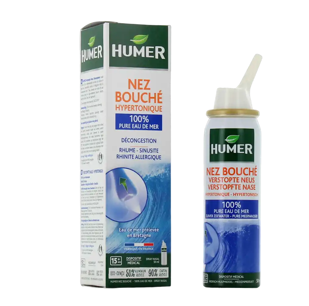 Humer Nez Bouché Spray Nasal Hypertonique 50 ml | Algérie